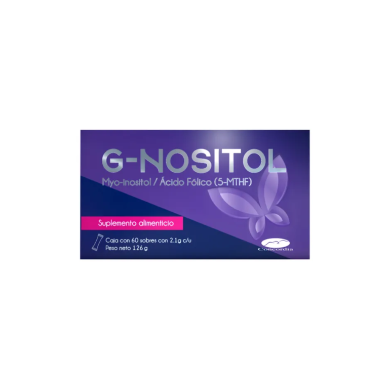 G Nositol 60 Sobres Myo Inositol ácido Fólico